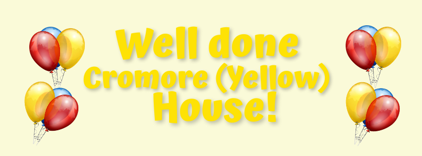 Yellow - Cromore House wins on Sports Day - Portstewart Primary School ...